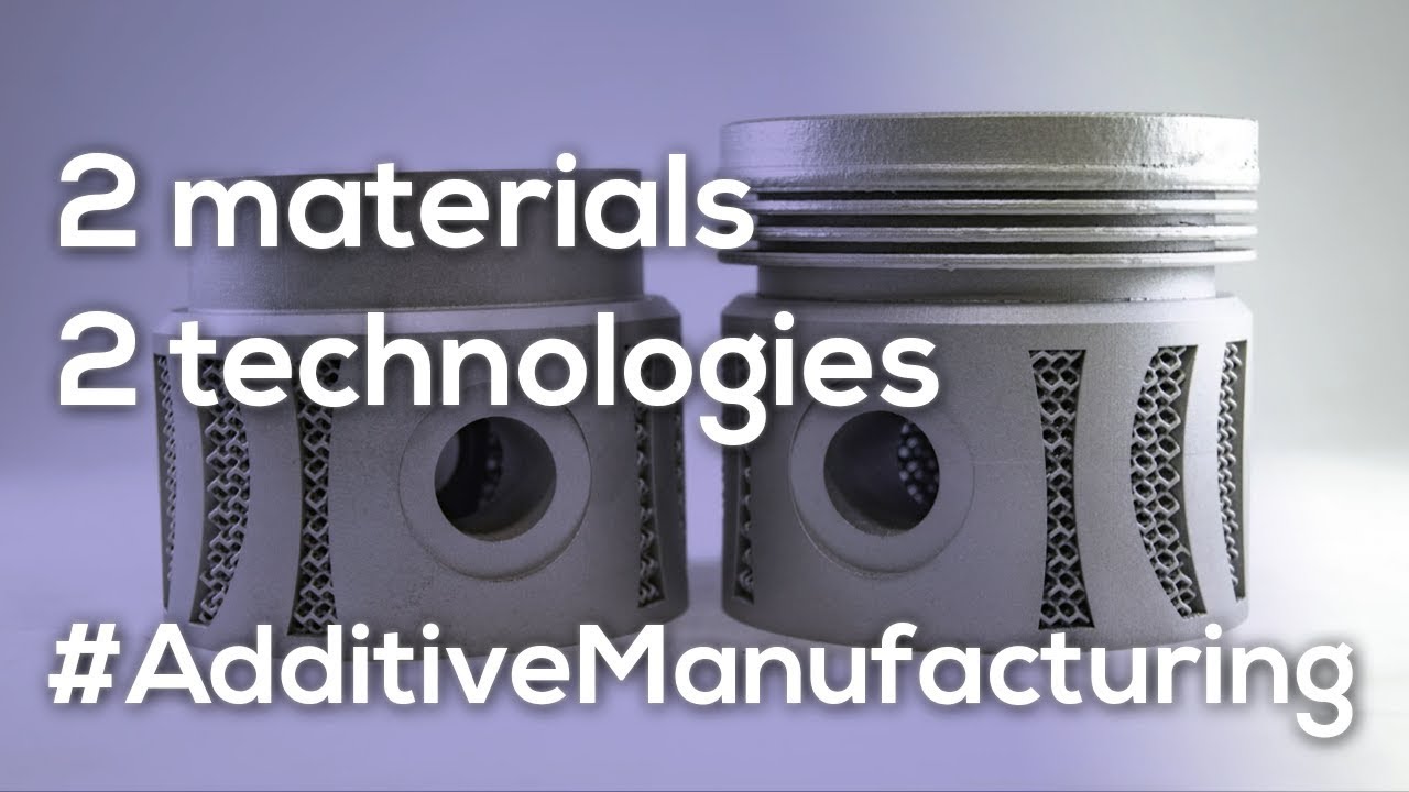 Hybrid Piston: Multi-Metal 3D Printing by AddUp