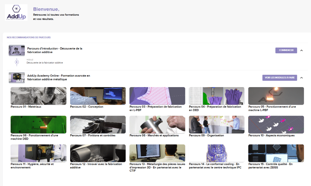 AddUp: Full Support for Additive Manufacturing Solutions